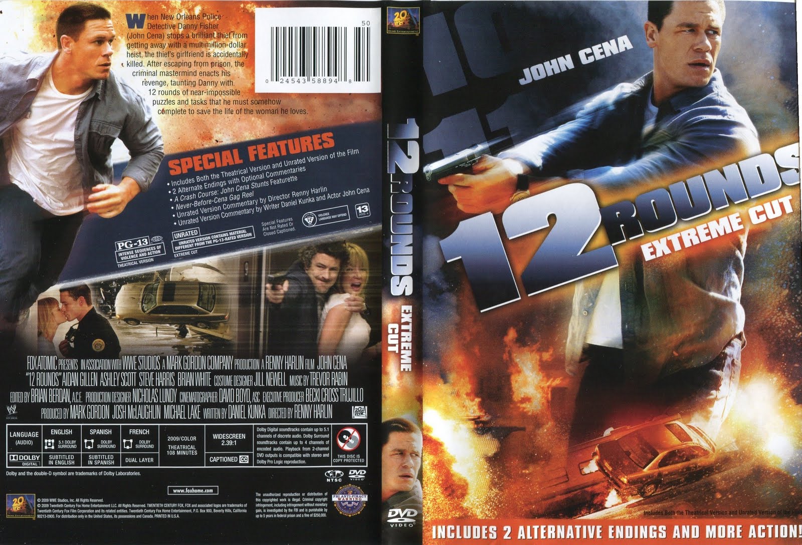 DVD Lables: 12 Rounds